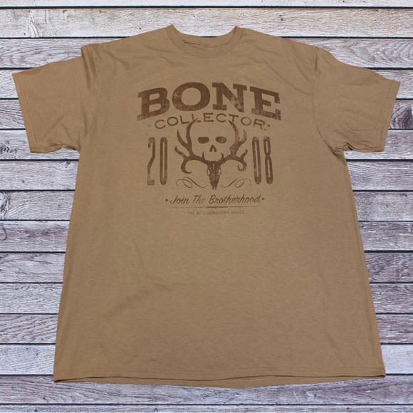 Realtree | Shirts | Bone Collector Brand Hunting Logo Shirt Real Tree ...
